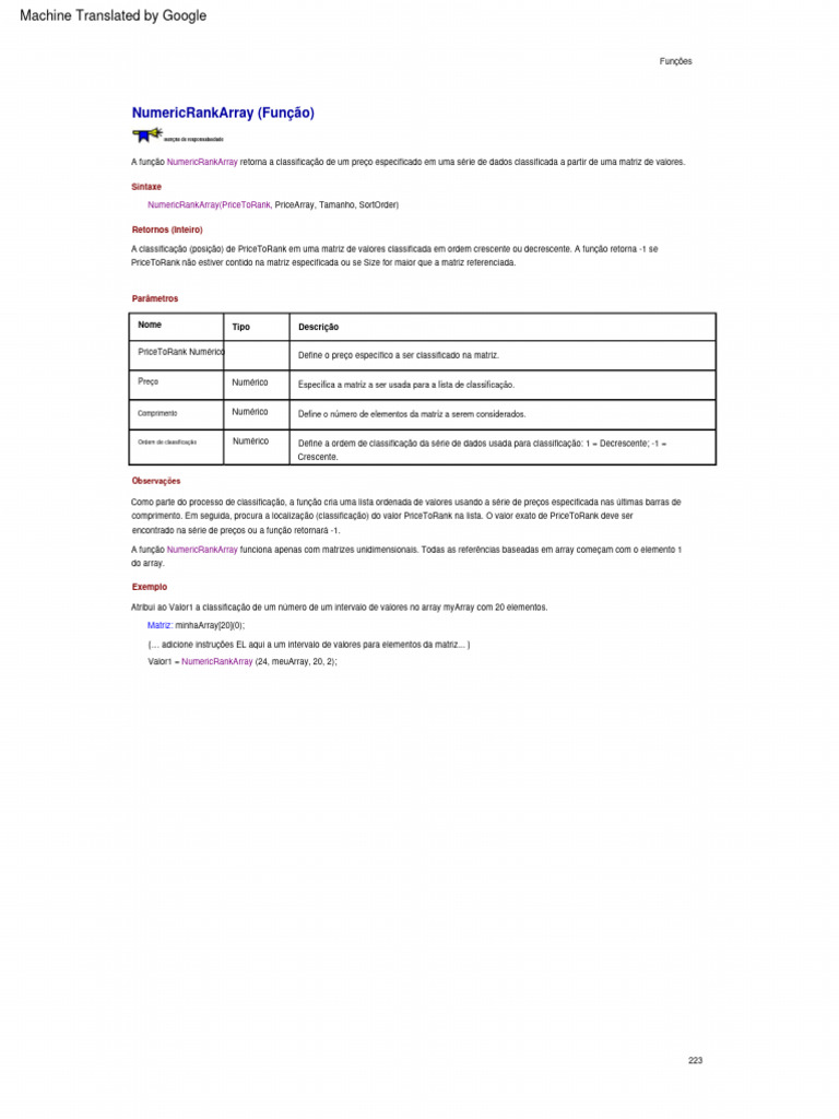 EasyLanguage Functions and Reserved Words Reference 251 500 | PDF ...