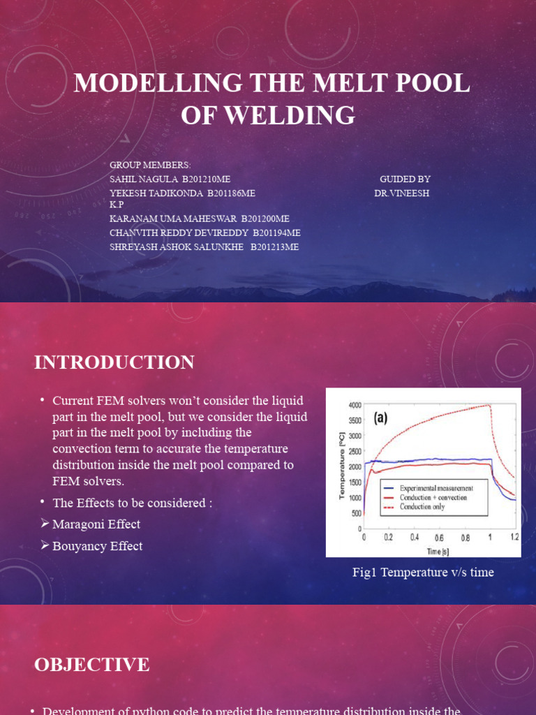 Mid Sem Presentation | PDF | Heat Transfer | Navier–Stokes Equations