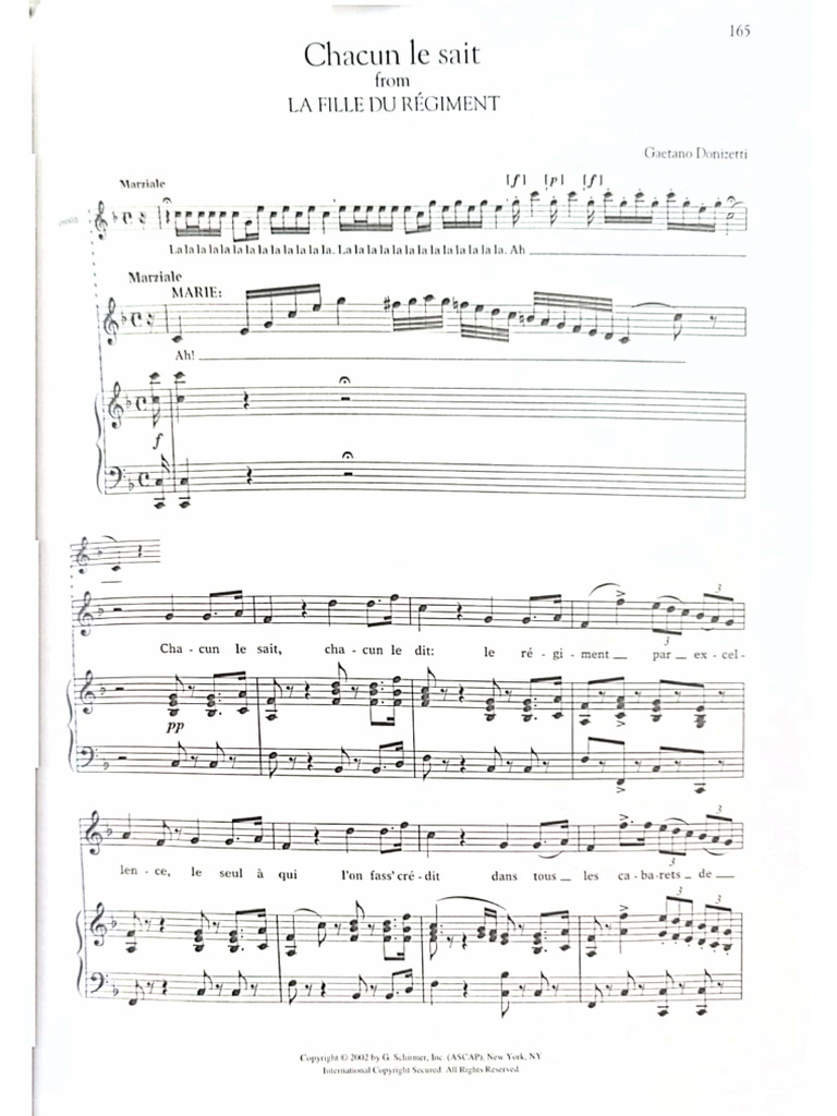 Chacun Le Sait | PDF