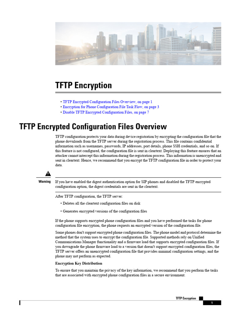 TFTP Encryption | PDF | Encryption | Espionage Techniques
