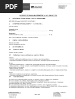 Flevomax 500mg Prospecto | PDF | Amamantamiento | El embarazo