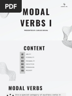 Understanding Modal Verbs in English | PDF | Grammar | Morphology