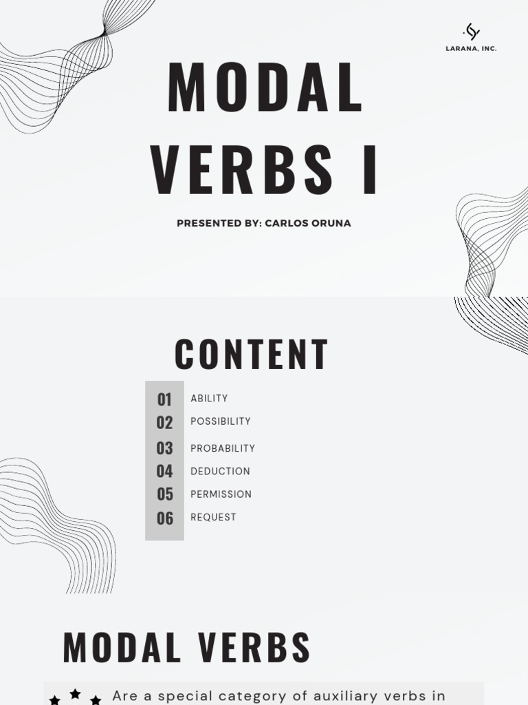 Advanced 02 Modal Verbs I - 20240311 - 192215 - 0000 | PDF | Verb ...