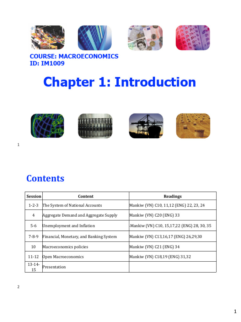 C1-NATIONAL ACCOUNTS | PDF | Cost Of Living | Consumer Price Index