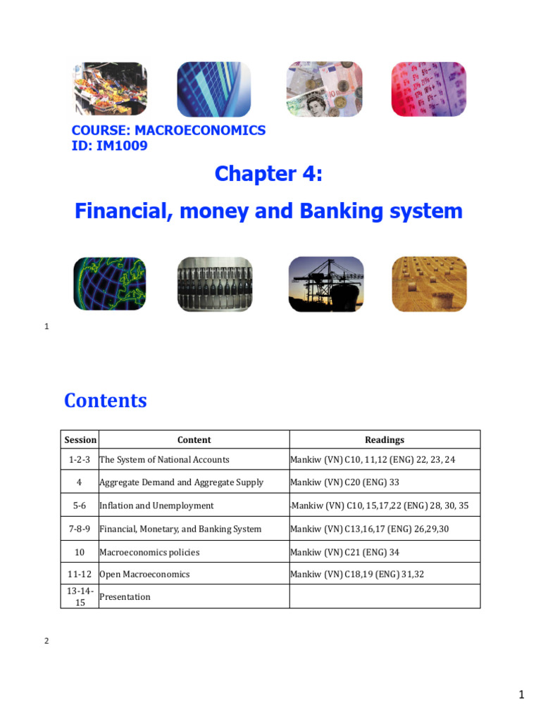 C4 Financial Money Banking | PDF | Money Supply | Money