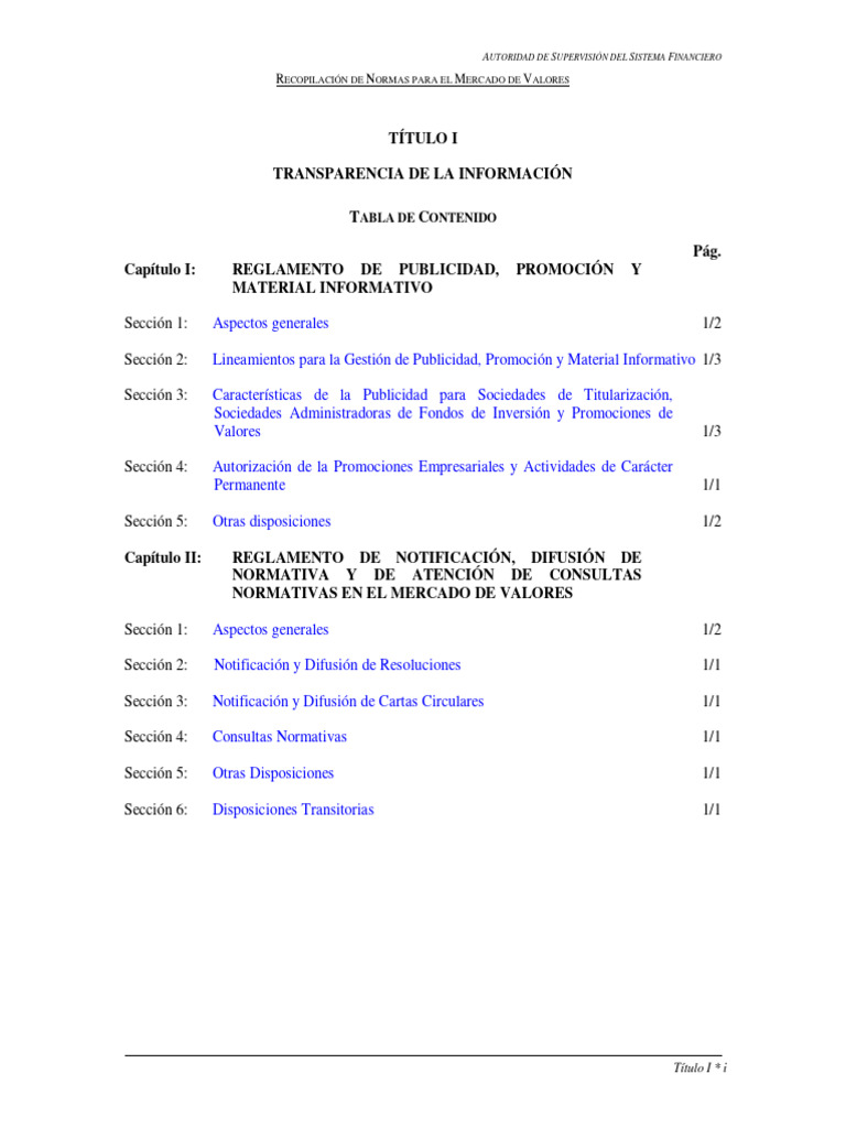 Recopilación - ASFI | PDF | Publicidad | Bolsa de Valores