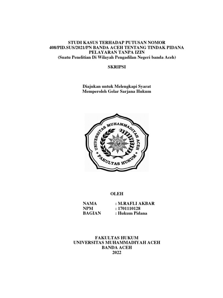 Skrpsi Rafli Akbar 11 | PDF