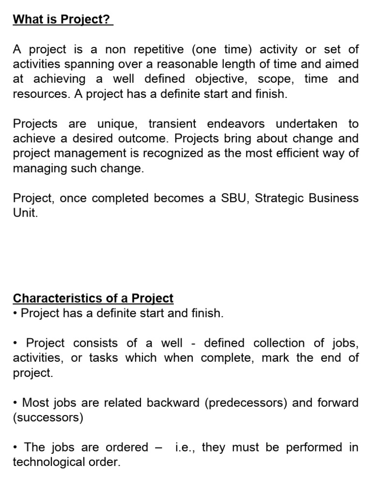 Project Management Overview | PDF | Project Management | Business