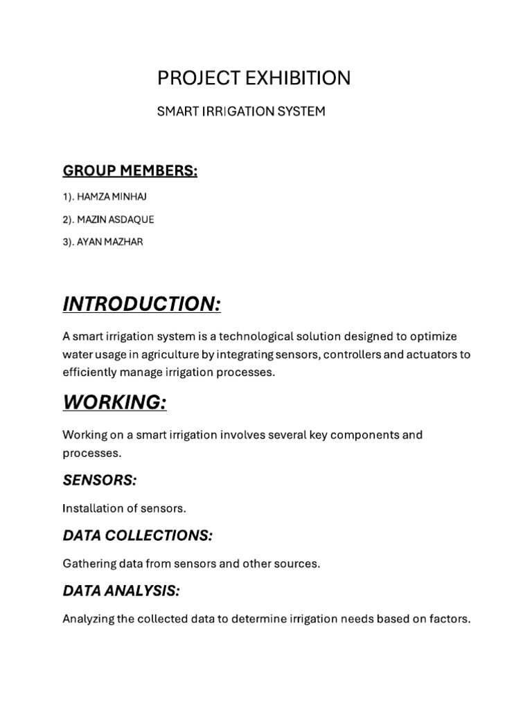 Project Exhibition | PDF