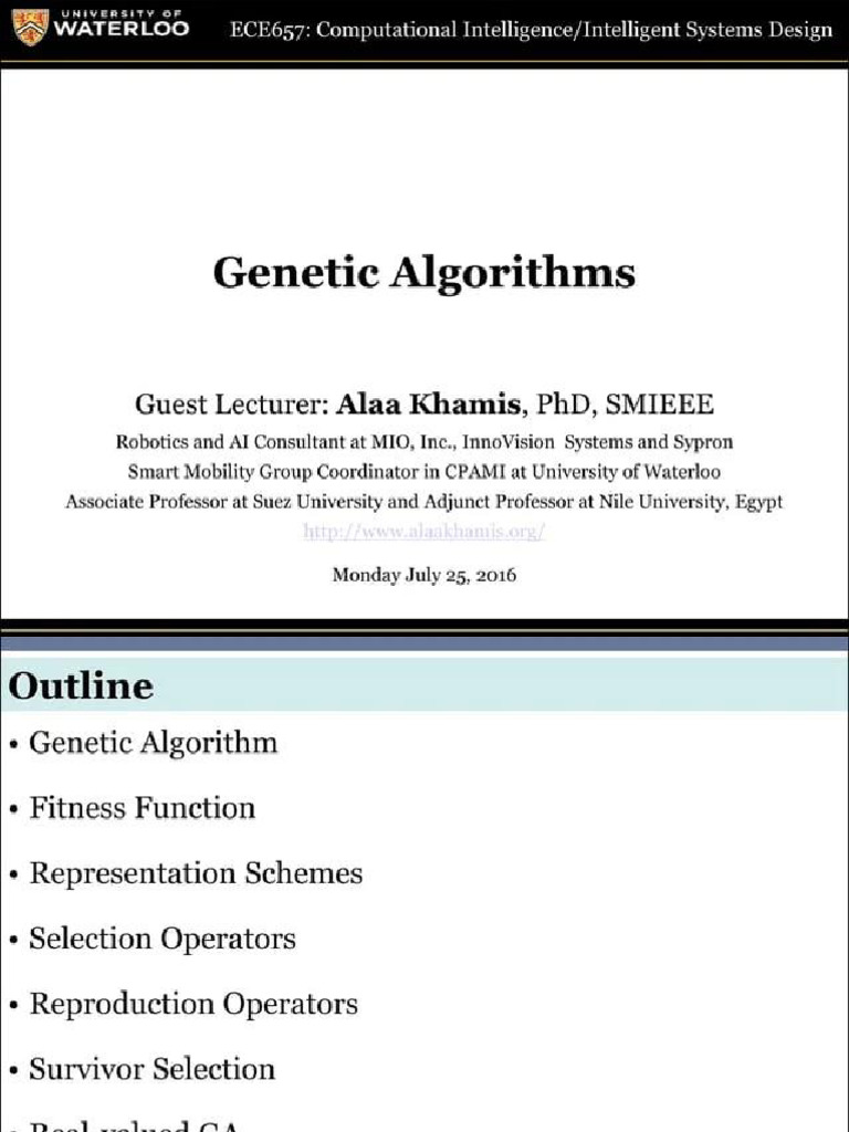Algoritma Genetika English | PDF