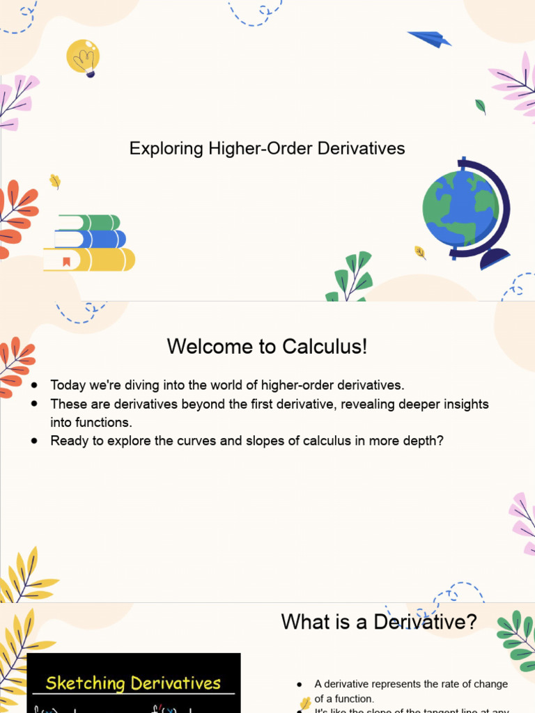 The-higher-order-derivatives-of-functions | PDF | Derivative ...