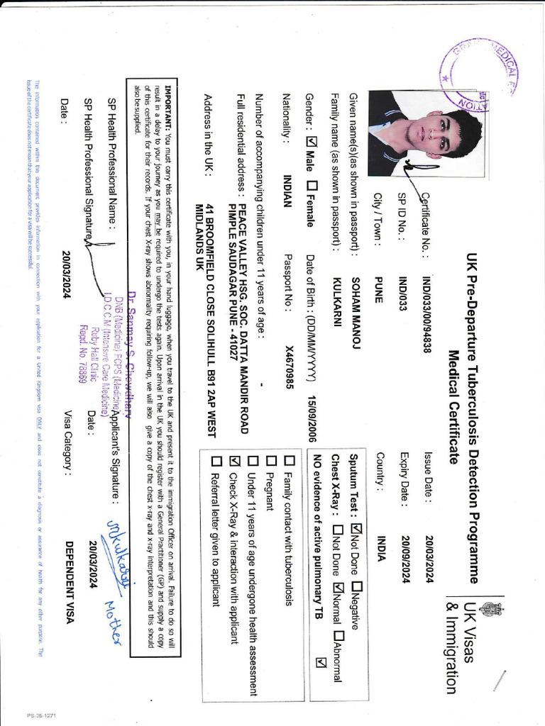 Soham TB Compressed | PDF