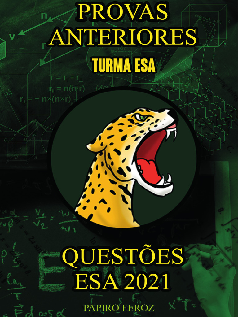 Prova ESA 2021: Questões e Respostas | PDF | Brasil | Círculo