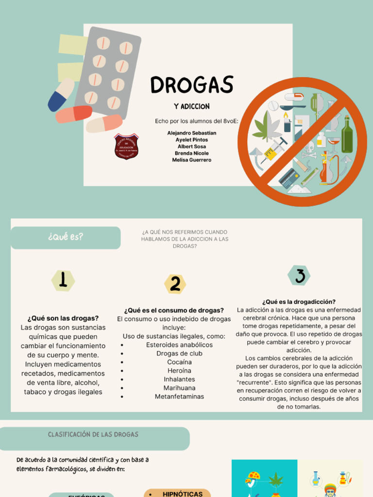 DROGAS Y ADICCION | PDF