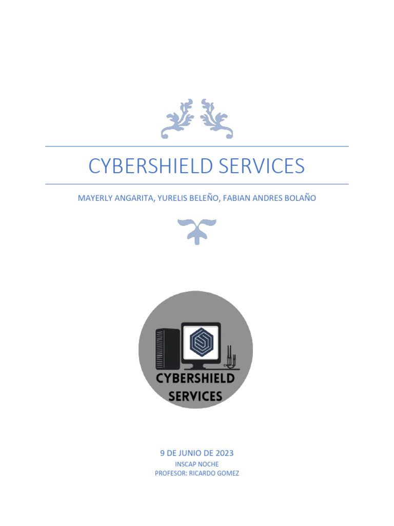 Cybershield Services PDF | PDF | La seguridad informática | Seguridad