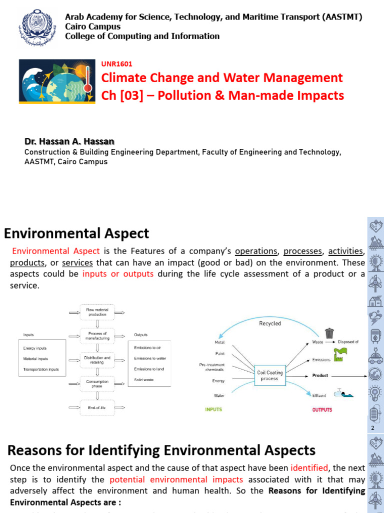 Lecture 03A - Pollution Man-Made Impacts | PDF | Air Pollution | Ozone ...