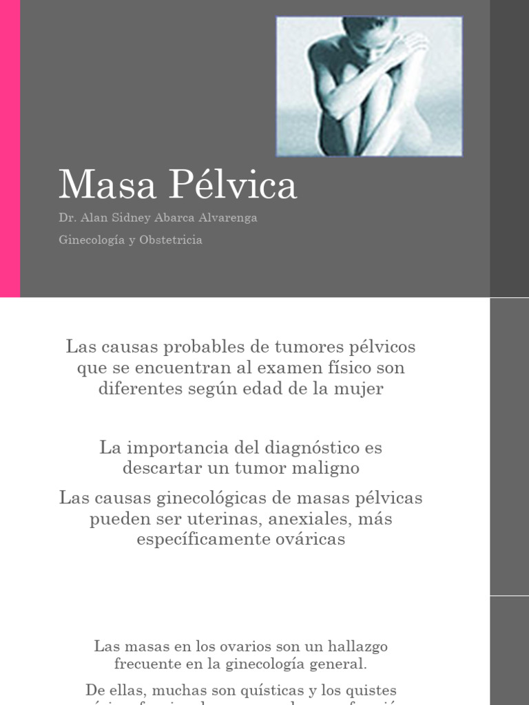 Masa PeÌ Lvica. | PDF | Ovario | Neoplasias