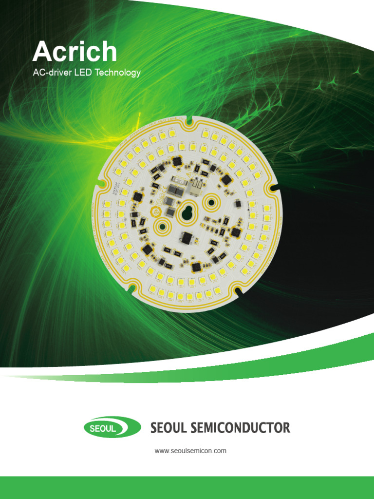 Acrich Ac Driver Led Technology | PDF | Electrical Components | Light