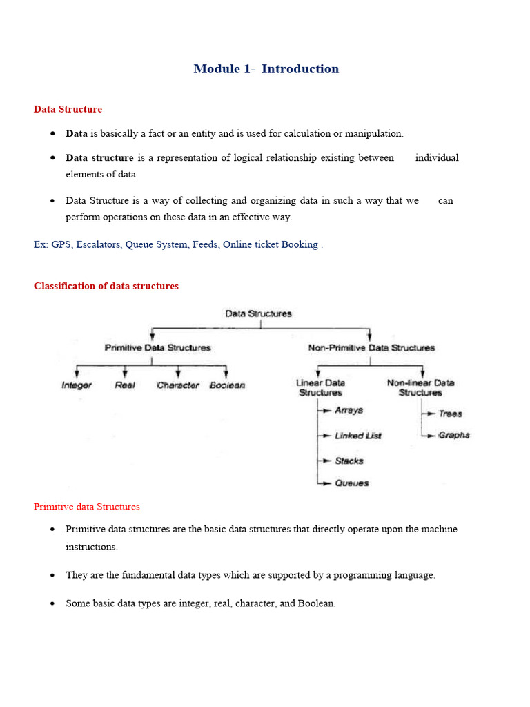 Introduction to Data Structures and Pointers | PDF | Pointer (Computer ...