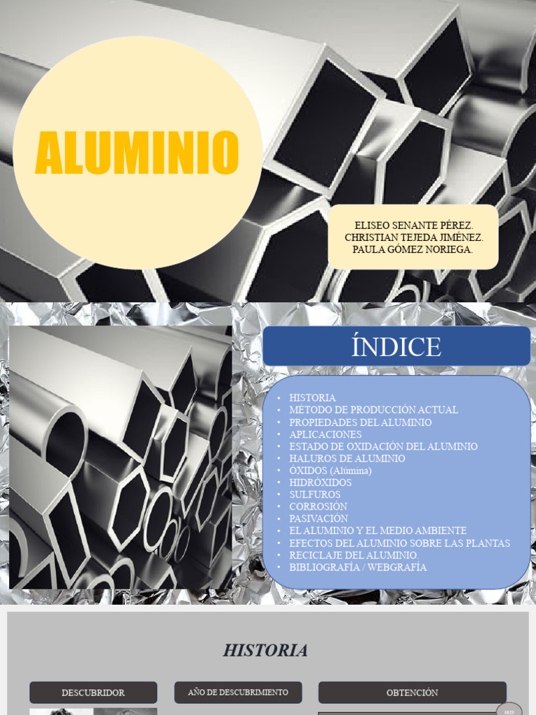 ALUMINIO | PDF | Aluminio | Contaminación