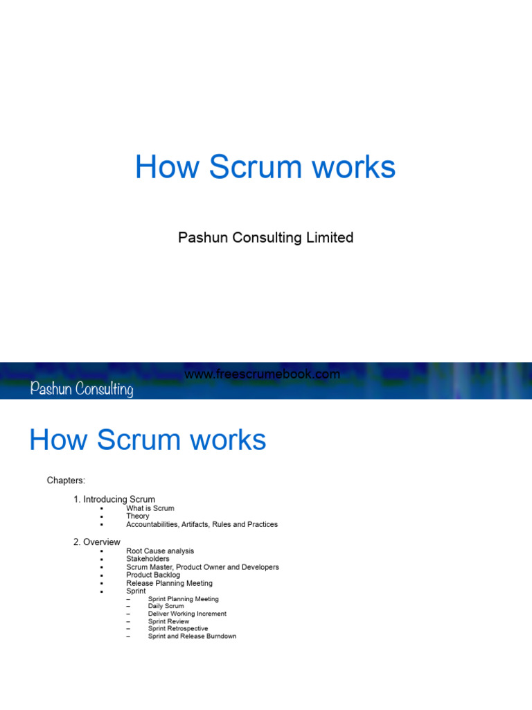 Scrum DTH | Download Free PDF | Scrum (Software Development) | Software Industry