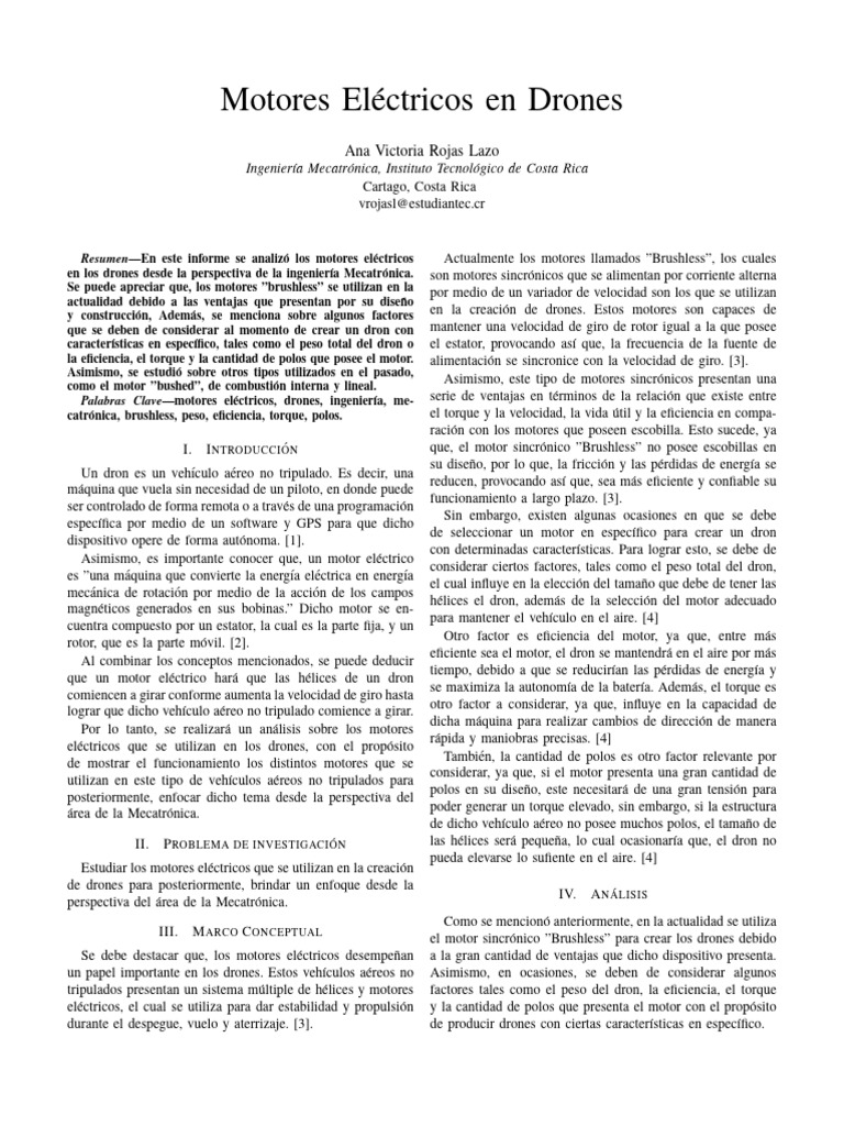 Artículo IEEE | PDF | Motores | Motor de combustión interna
