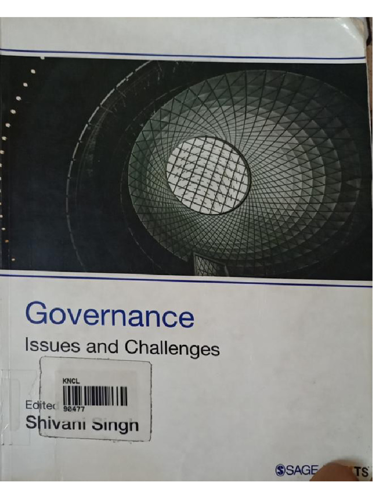Governance Shivani Singh | PDF