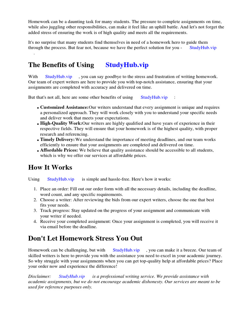 Homework Hero Walkthrough | PDF | Homework