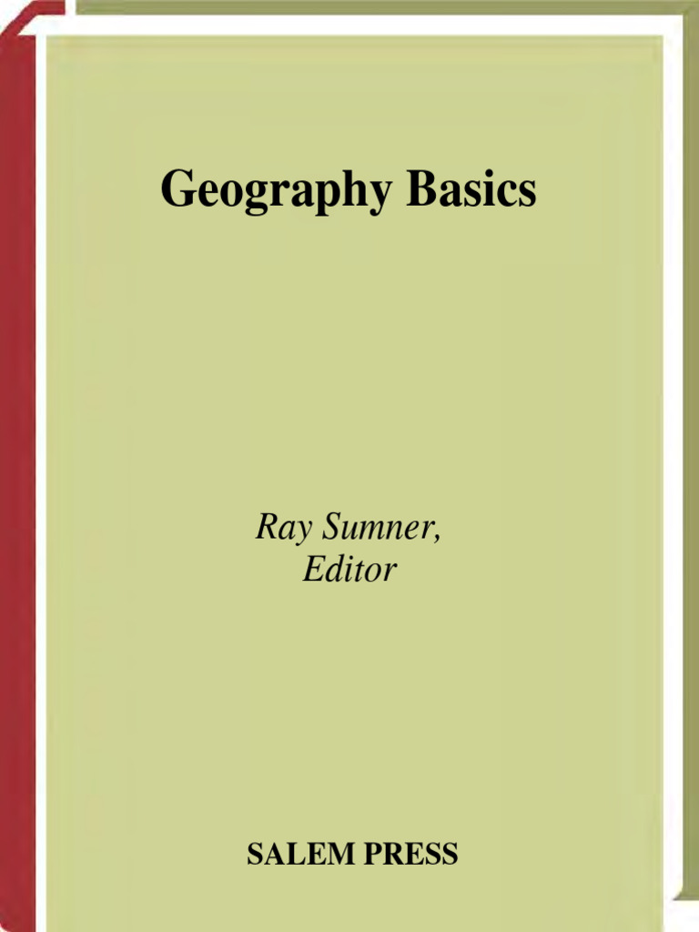 SUMNER Geography Basics | PDF | Geography | Ptolemy
