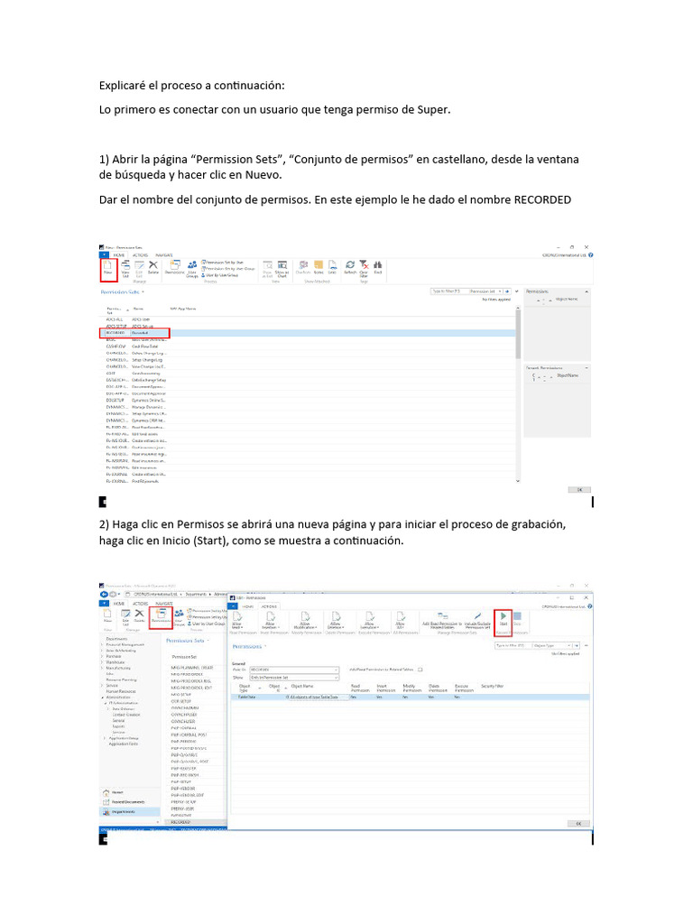 Gradado de Permisos | PDF