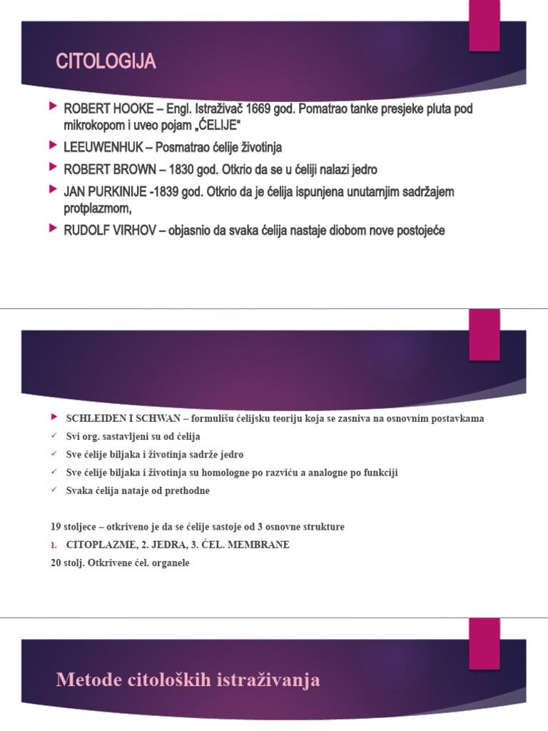 Celija Prezentacija (1 Razred) | PDF