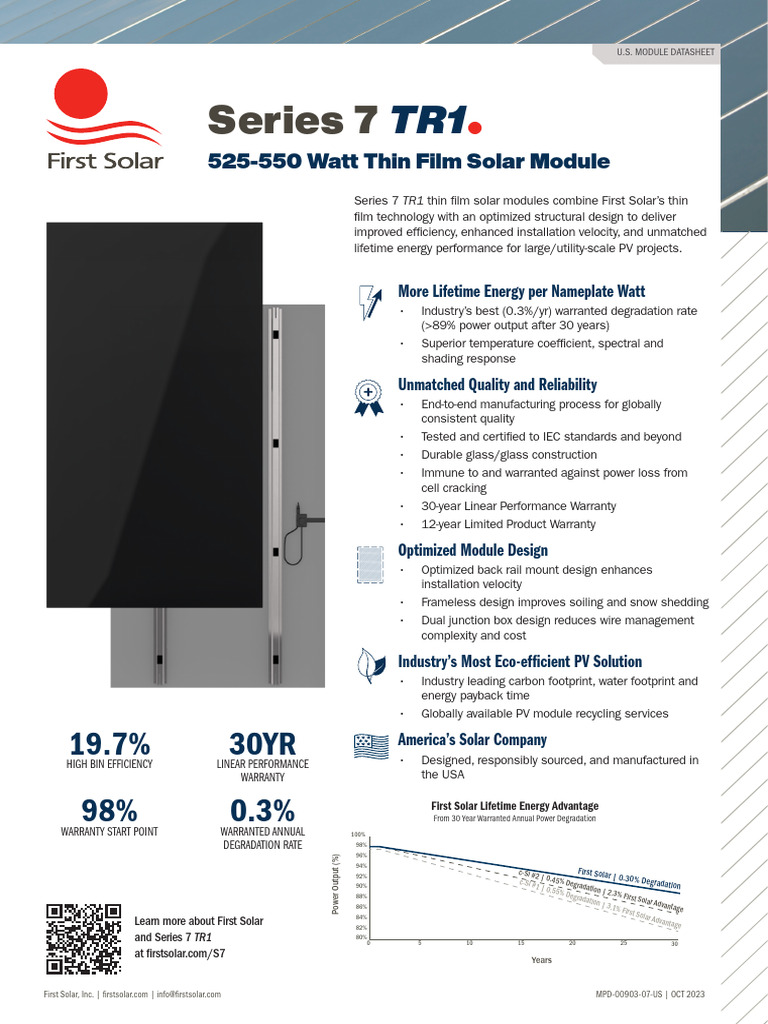 Utility-Scale Solar Module Guide | PDF | Photovoltaics | Solar Panel