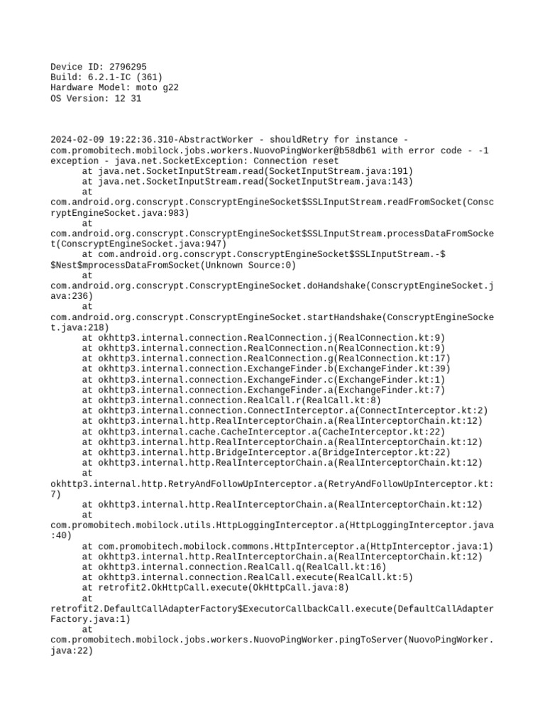 Nuovo Log1 | PDF | Java (Programming Language) | Domain Name System