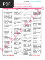 3ro Criterios de Evaluación | PDF | Higiene