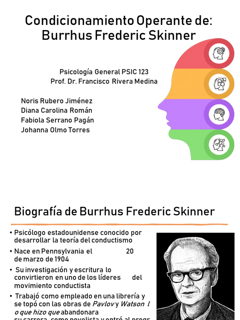 Condicionamiento Operante - Skinner 2024 | PDF | Reforzamiento | Comportamiento