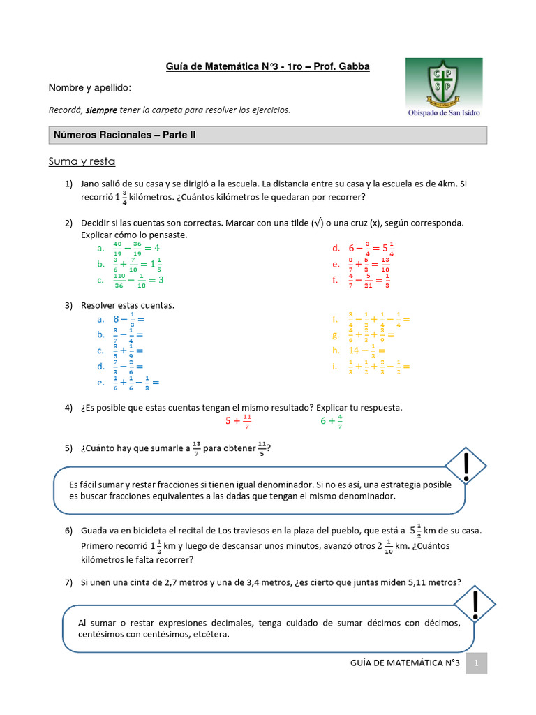 Guia MT | Descargar gratis PDF | Matemática Elemental | Aritmética