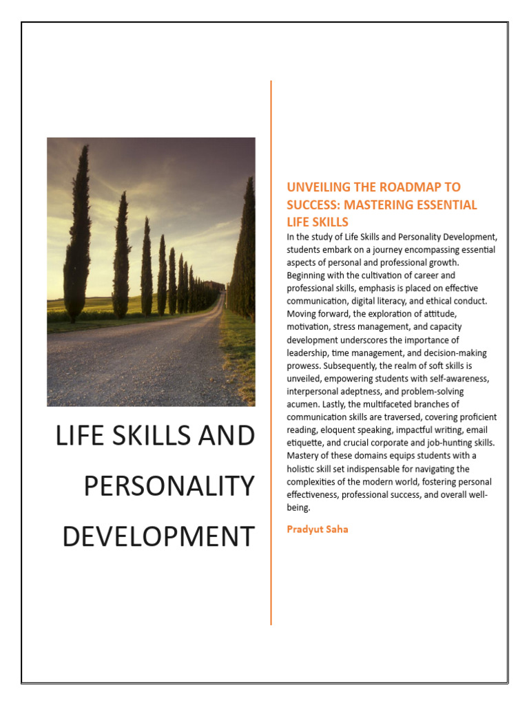 Life Skills and Personality Development | PDF | Attitude (Psychology ...