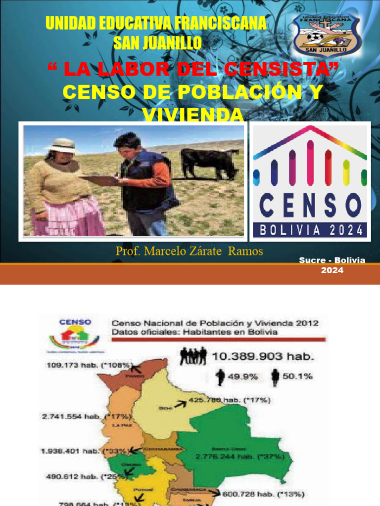 Censo Poblacion y Vivienda | PDF | Censo | Población