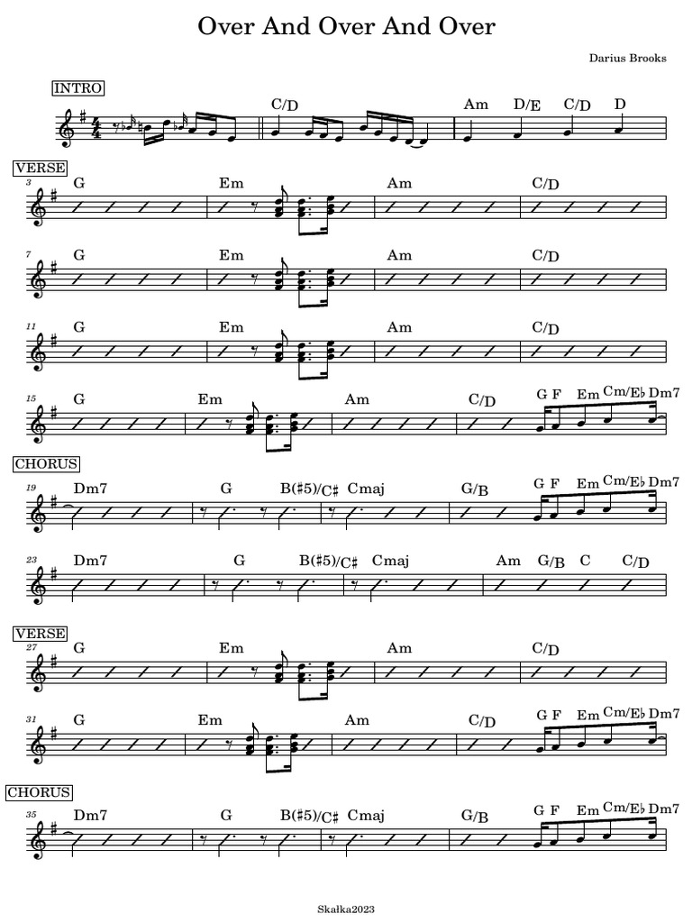 Over and Over and Over | PDF
