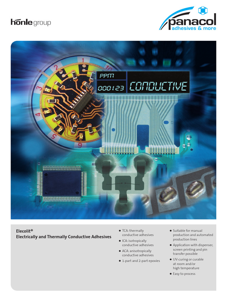 Elecolit Electrically and Thermally Conductive Adhesives and gluesEN ...