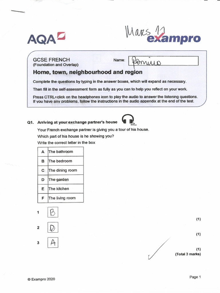 Exampro Unit 1 | PDF