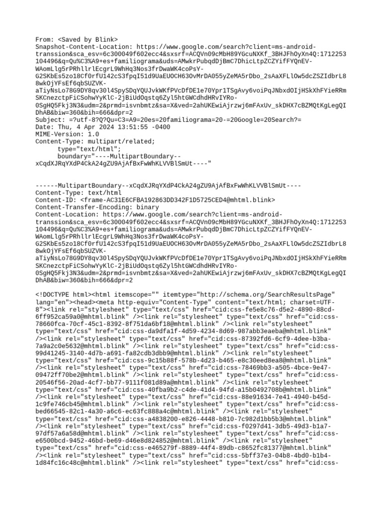 Qué Es Familiograma | PDF