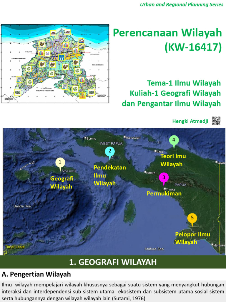 Pengertian dan Jenis Wilayah Geografi | PDF