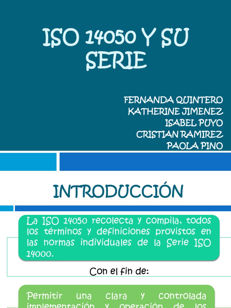 Iso 14050 | PDF | Evaluación del ciclo de vida | Producto (Negocio)