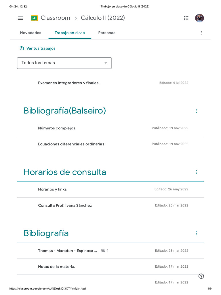 Classroom c2 | PDF | Integral | Funciones y mapeos