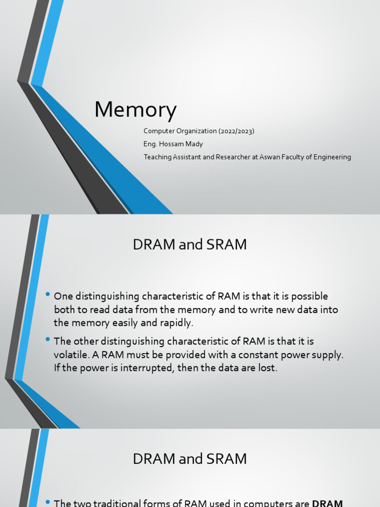 4 Memory Download Free Pdf Random Access Memory Read Only Memory 
