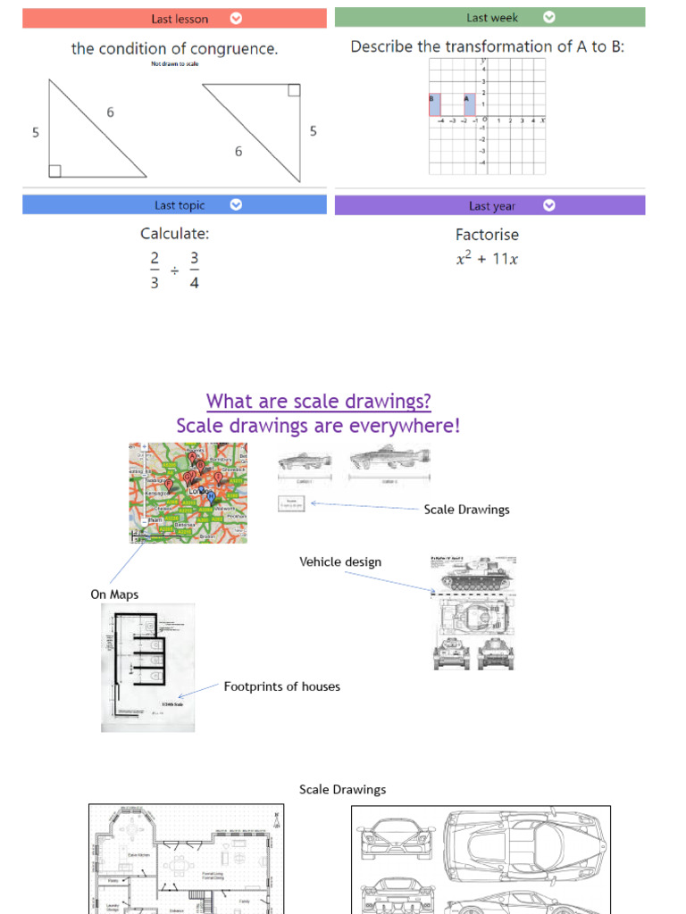11 - Scale Drawings | PDF | Metrology