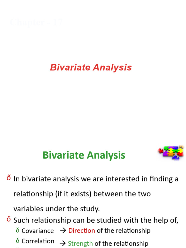 RM Chap 18 Bivariate Analysis | PDF | Regression Analysis | Linear Regression