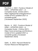 The Michigan and Harvard Model | PDF | Human Resource Management ...
