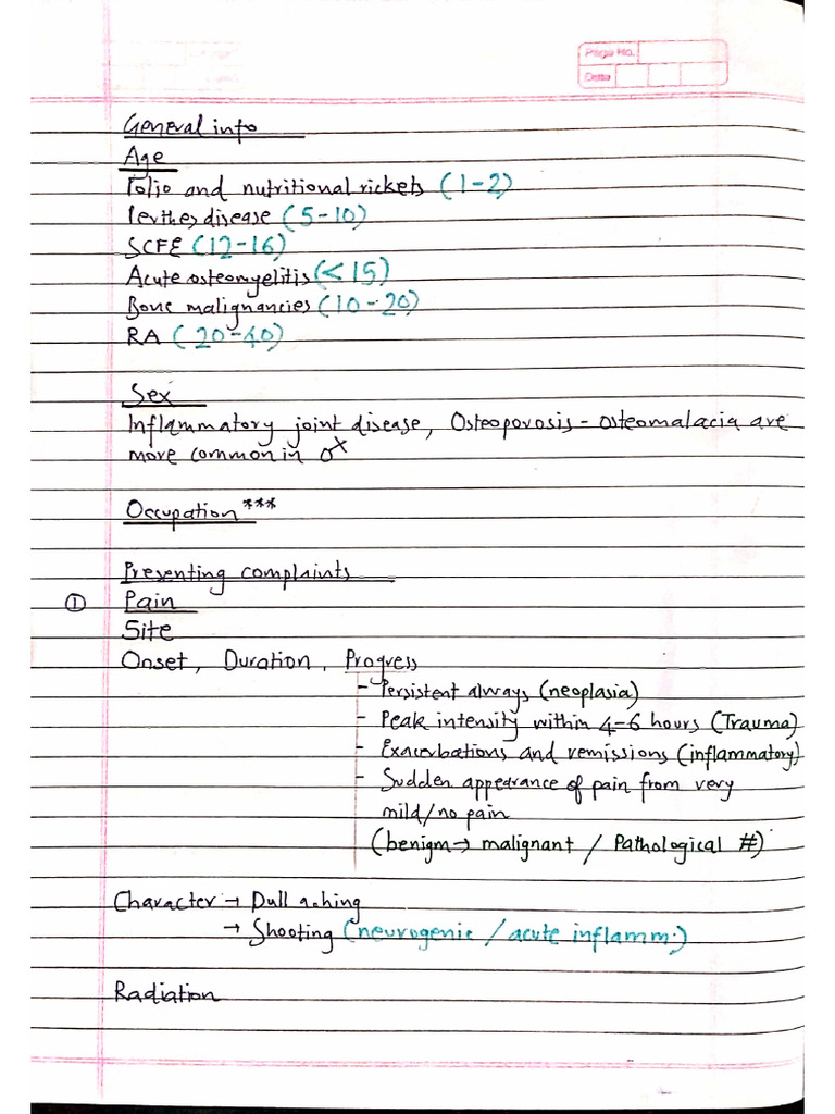 Ortho Case Format Imp | PDF